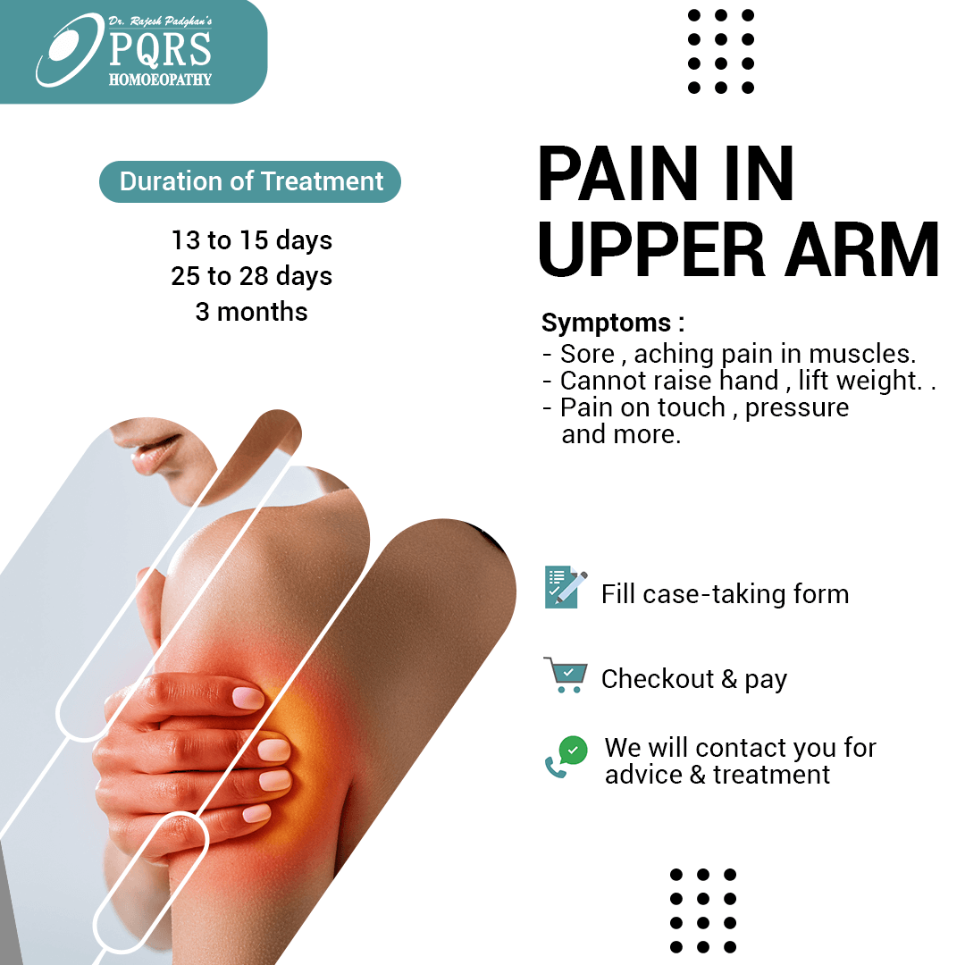 PAIN IN UPPER ARM – PQRS Homoeopathy